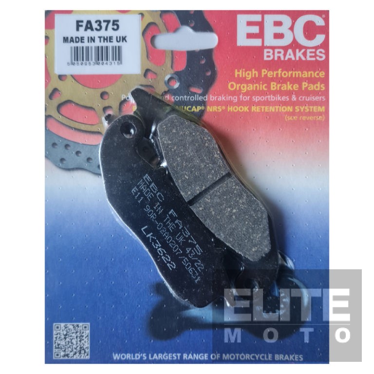 EBC FA375 Front Brake Pads | Elite Moto